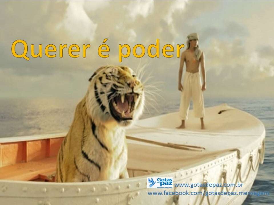 Querer é poder - Gotas de PazGotas de Paz