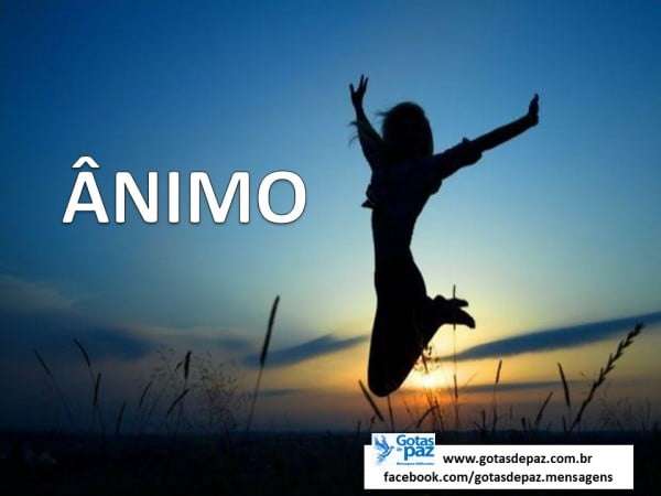 ÂNIMO - Gotas de PazGotas de Paz