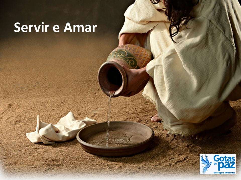 Servir E Amar Gotas De Pazgotas De Paz